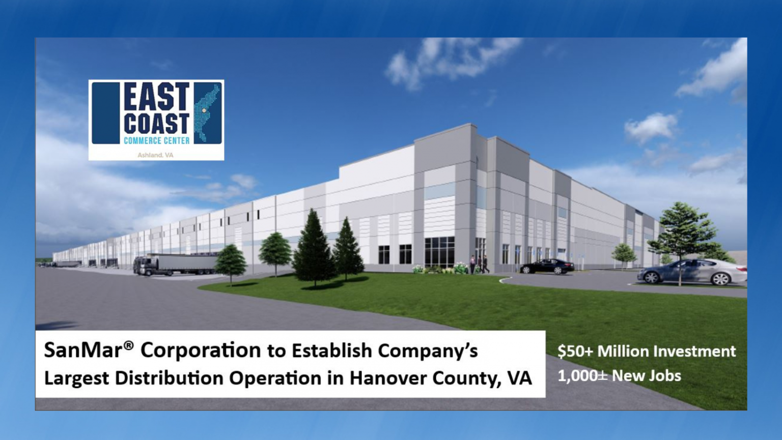 SanMar® Corporation to Establish Company’s Largest Distribution ...